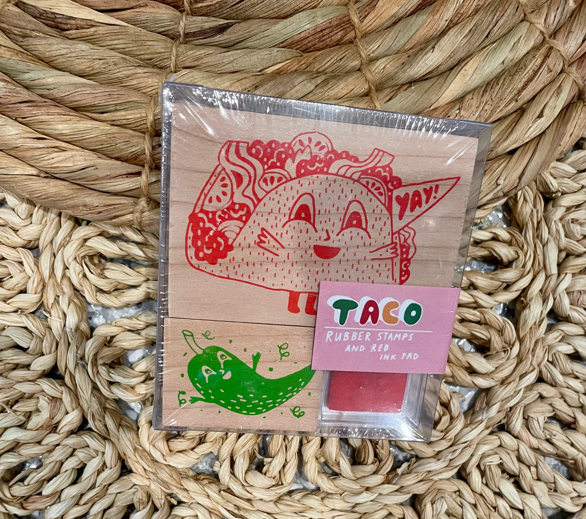 Taco & Hot Pepper Stamp Kit – Munchkin Land Kids